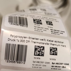 Barcode Etiketten drucken | EAN, Datamatrix bis QR-Code